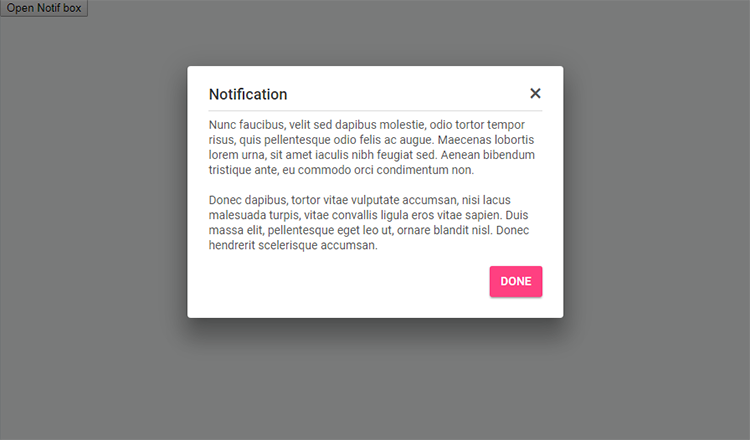 Membuat Popup Notification Box Untuk AMP HTML