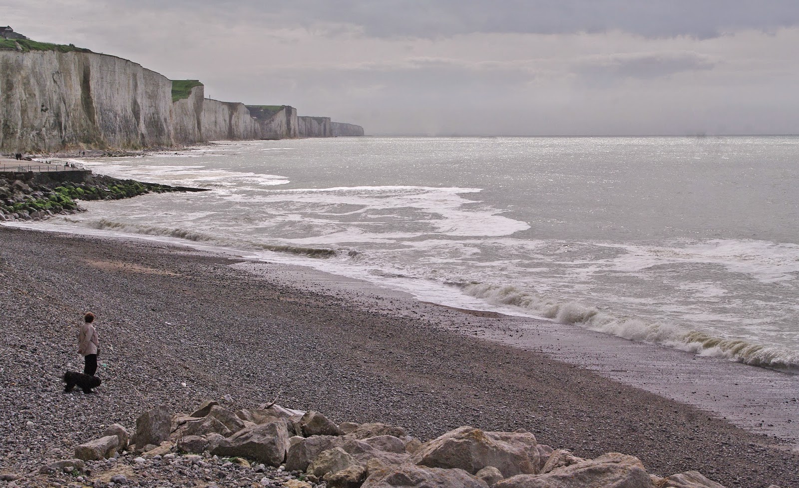 Images de France.: La PICARDIE: les falaises d'AULT - Somme.