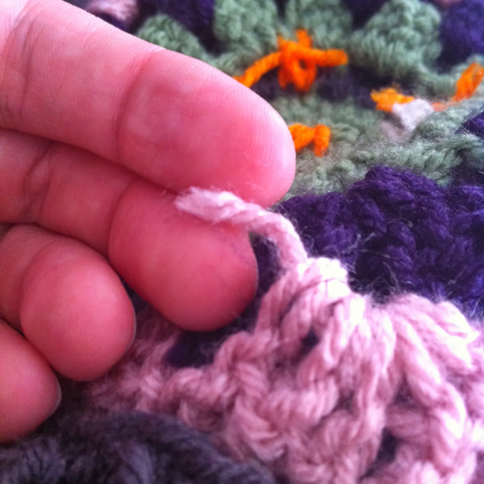 Blue Cloud Crochet: Ends