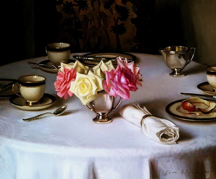 Evan WILSON, 1953 | Catherine La Rose ~ The Poet of Painting