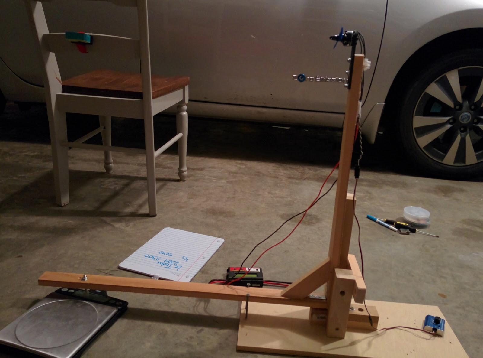 RC mayhem at its finest: Thrust stand V2