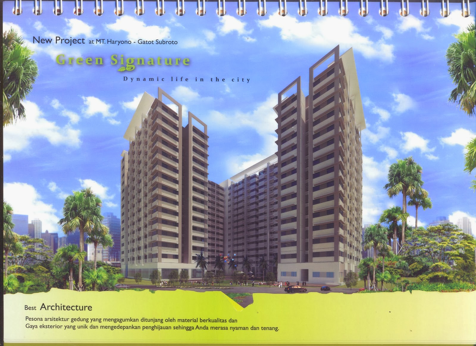 Apartemen Green Signature: Apartemen GREEN SIGNATURE @MT.Haryono