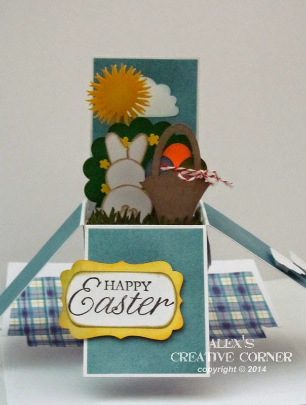 Alex's Creative Corner: Pop-up Easter Box Card