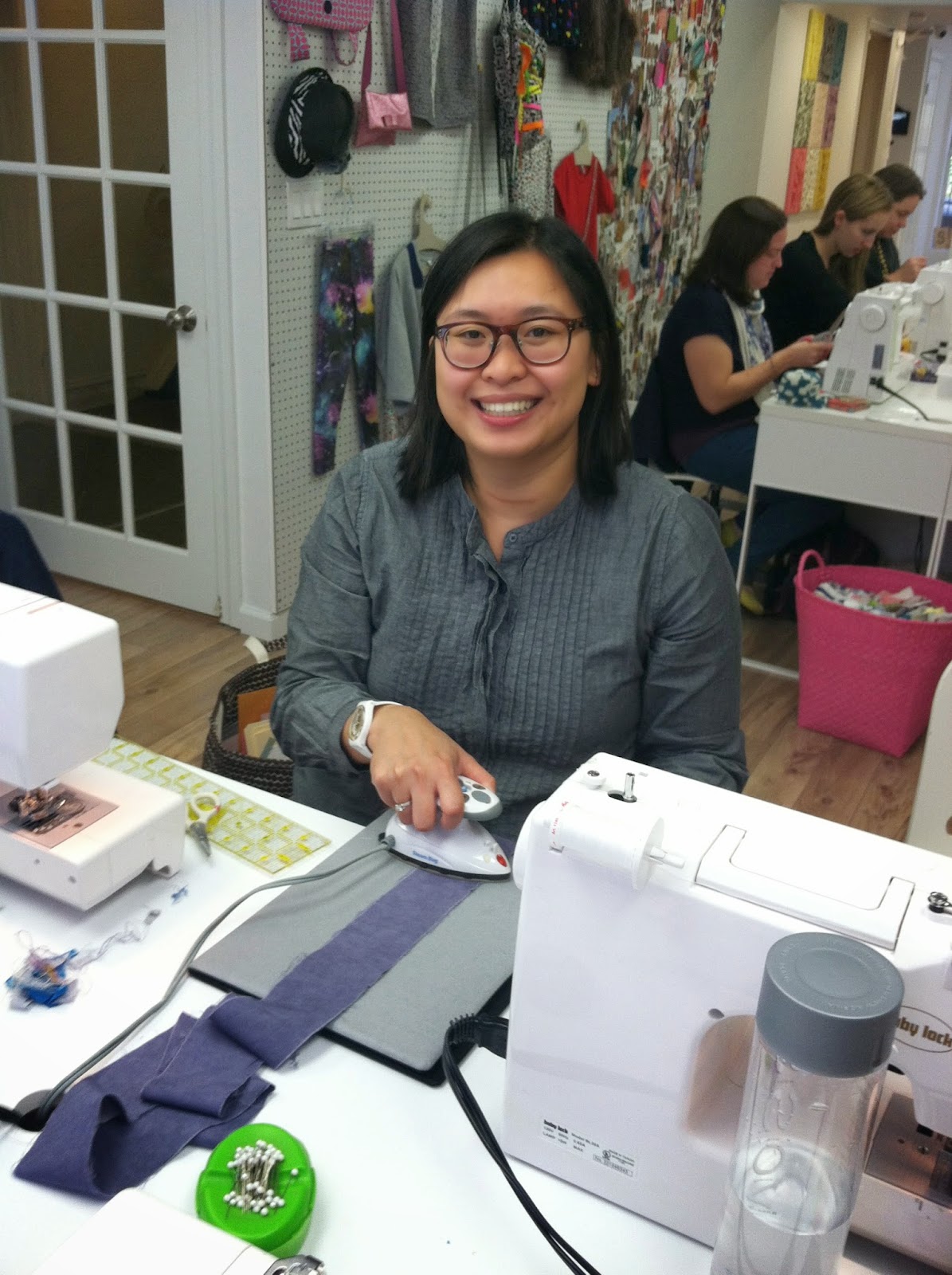 NYC Metro Modern Quilters Guild: Sew in at Pins and Needles