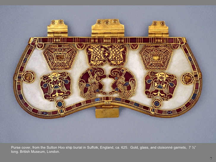 Art History: ANGLO-SAXON ART - Sutton Hoo (Medieval)