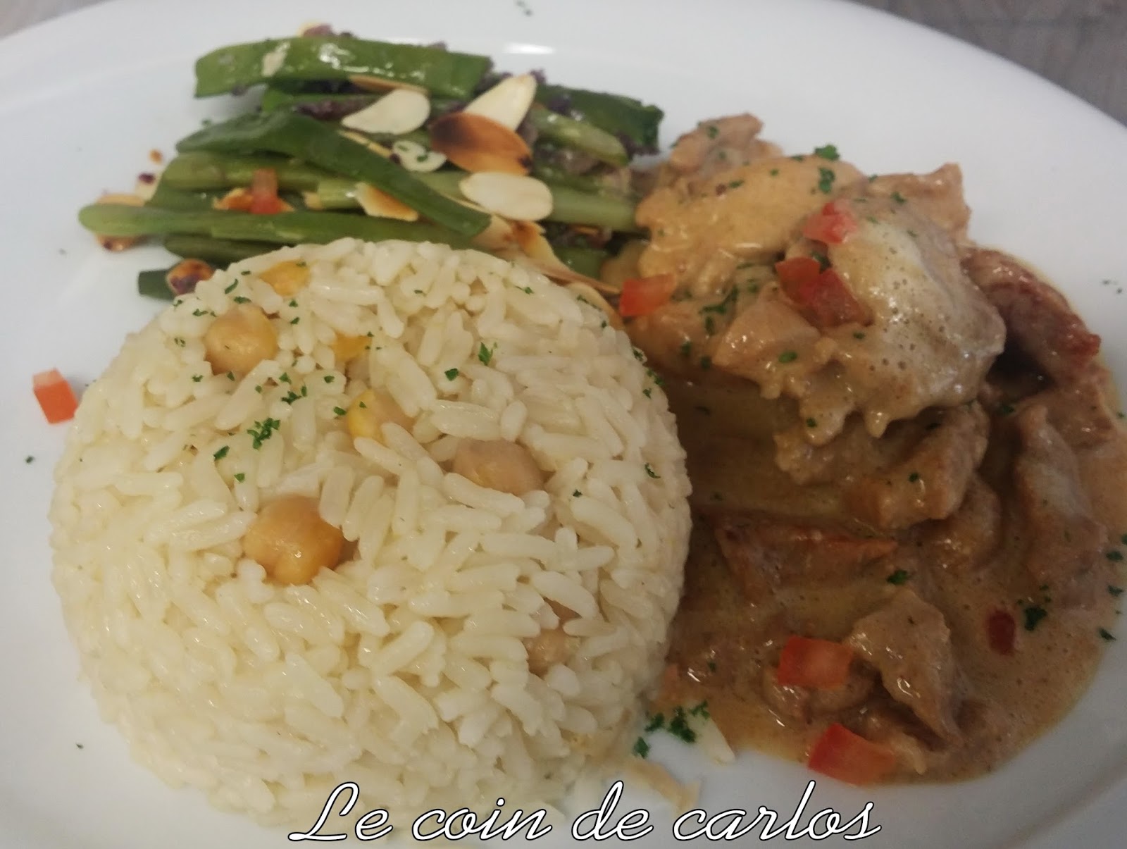 Le coin de Carlos: Riz aux pois chiches