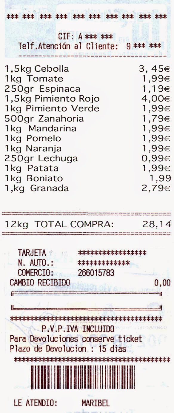 Moclino!! El Rincón del Tutor.: ¡ Comprando fruta !