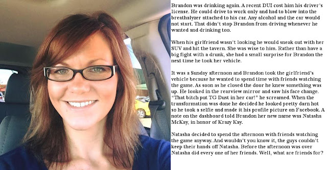 Krazy Kay's TG Captions and Swaps: Free Ride