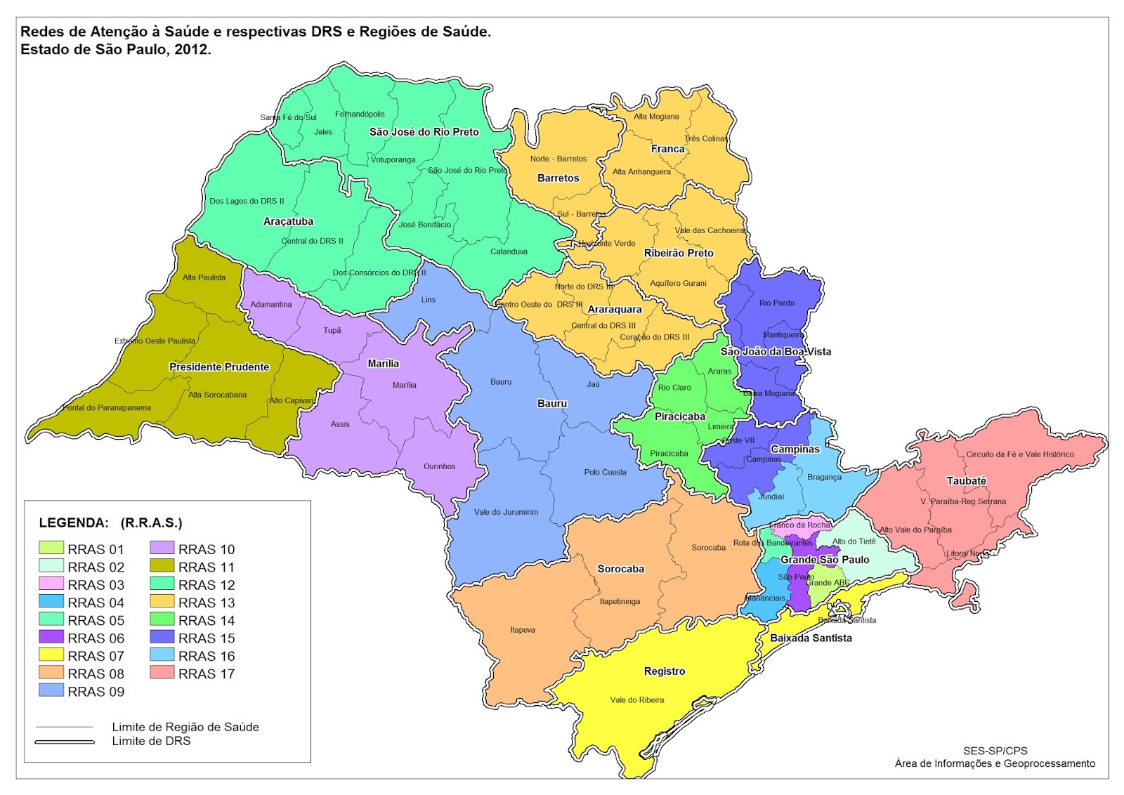 Mapa Mundi: Mapa de São Paulo para Trabalhos e Tarefas Escolares