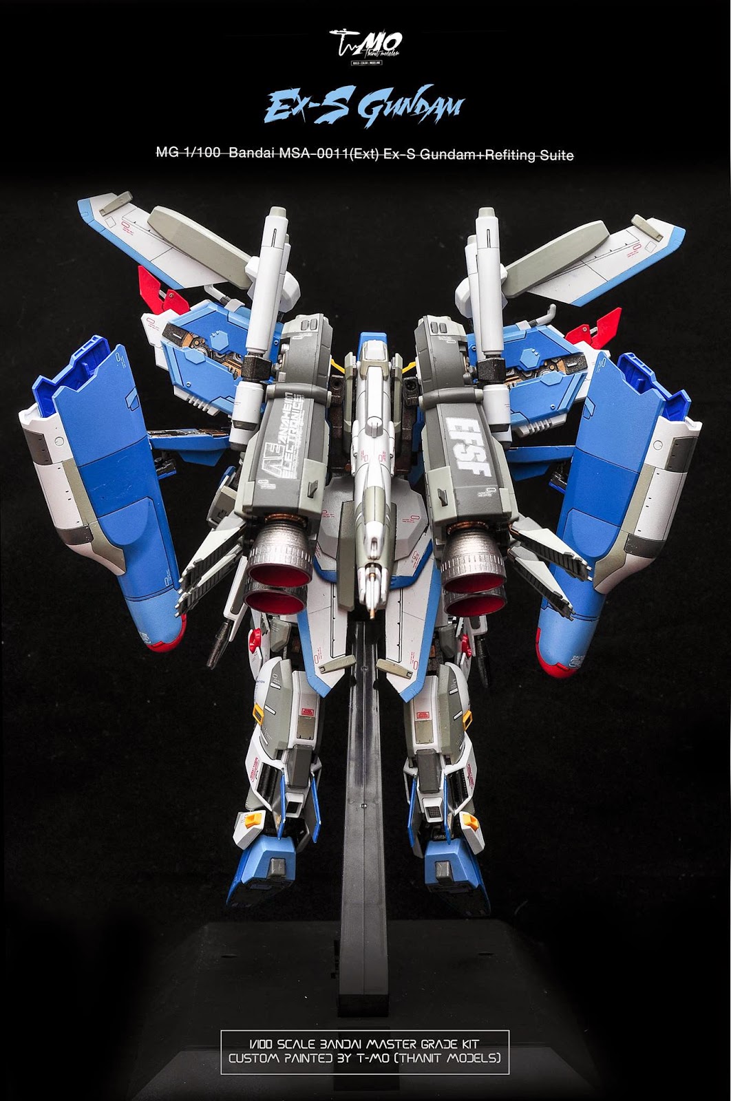 GUNDAM GUY: GUNDAM GUY: READERS FEATURE GUNPLA BUILD - MG 1/100 Ex-S ...