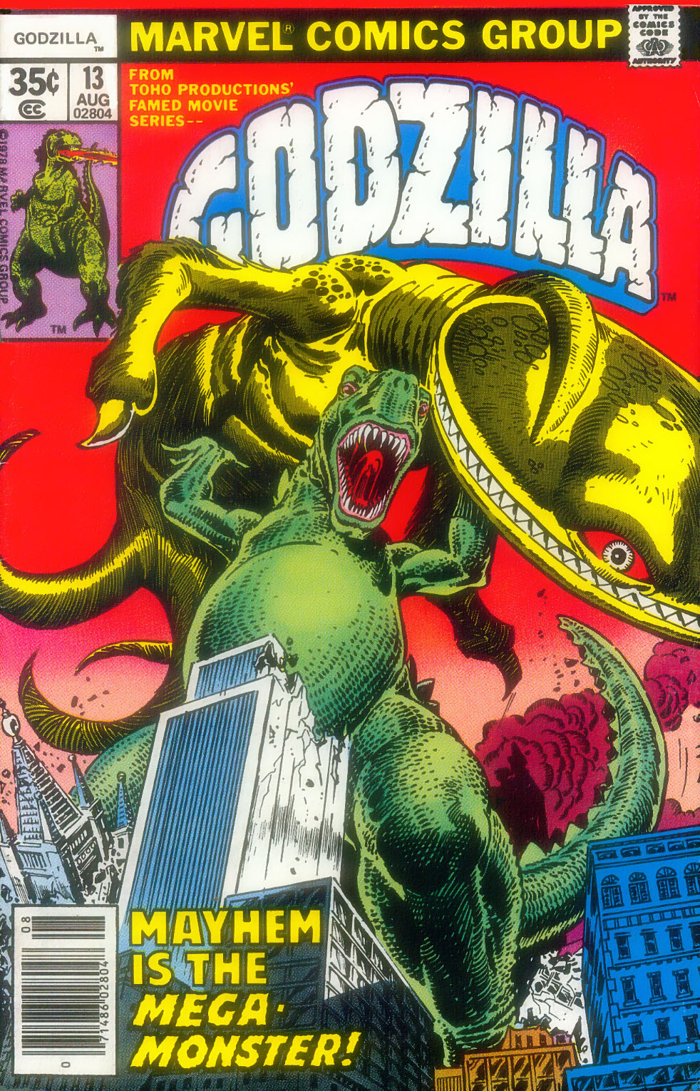 STARLOGGED - GEEK MEDIA AGAIN: 1977: GODZILLA: THE MARVEL COMICS YEARS
