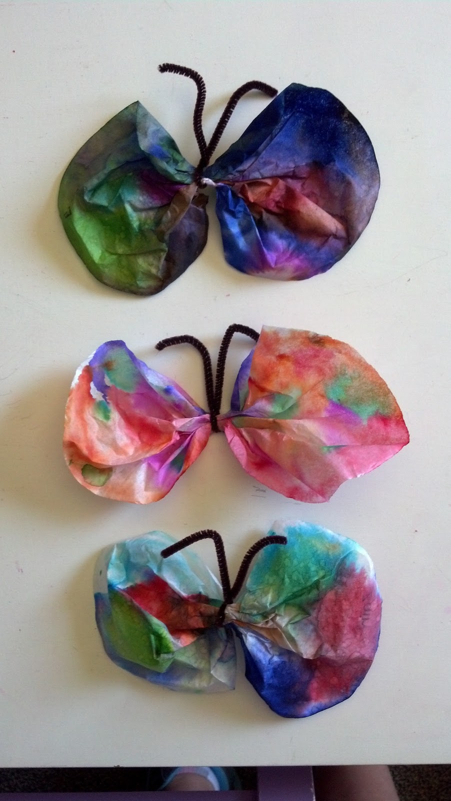 Diving Into Learning: Insect Unit- Butterfly Craft!