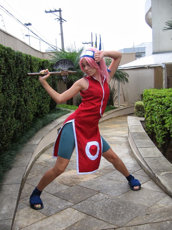 Anime Feet Cosplay O Ween Sakura Naruto