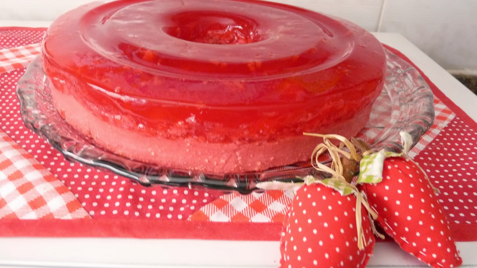 Pudim de morango - COISINHAS DA CÍNTIA