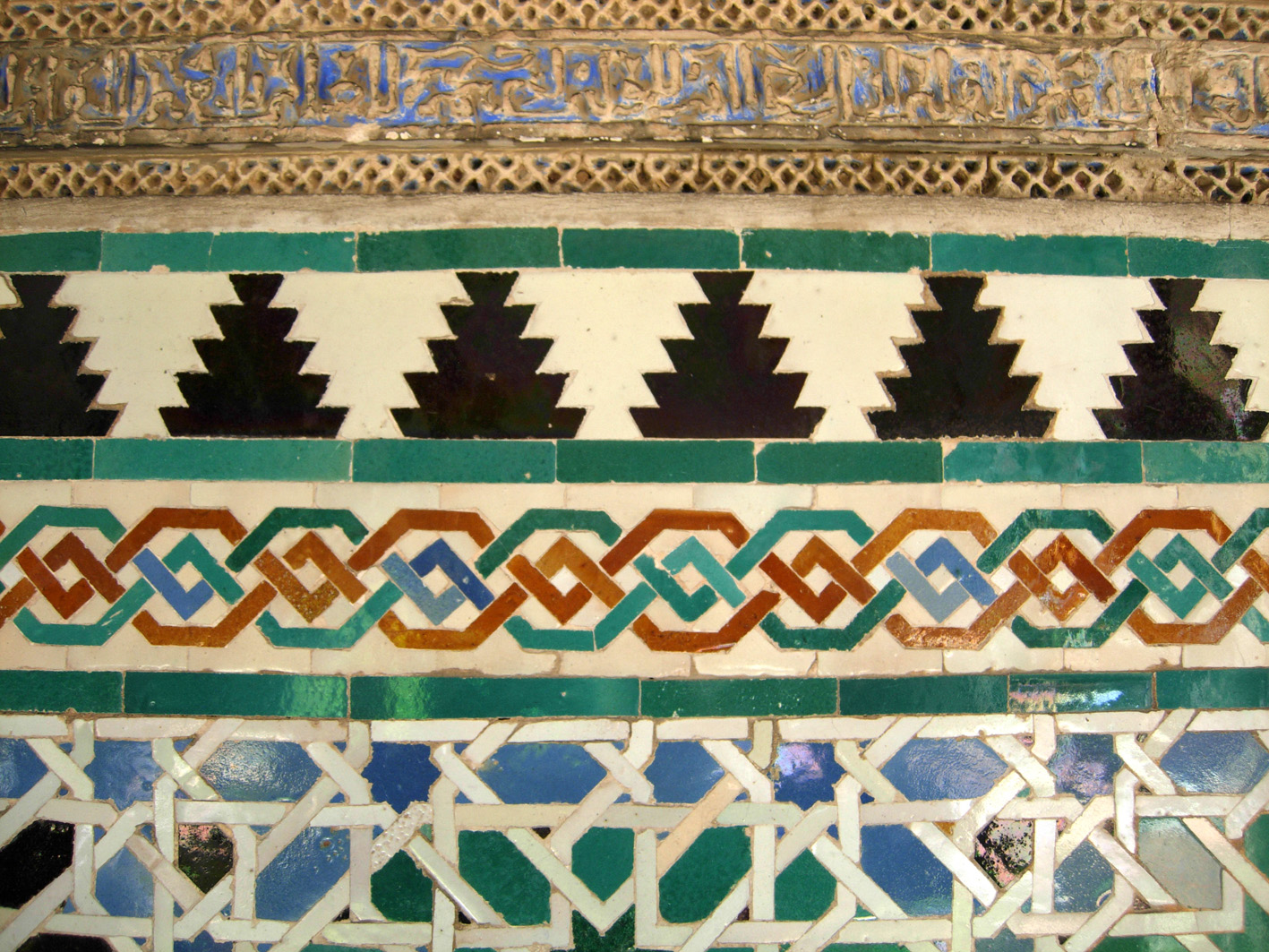 matemáticas y más: Frisos, mosaicos y rosetones