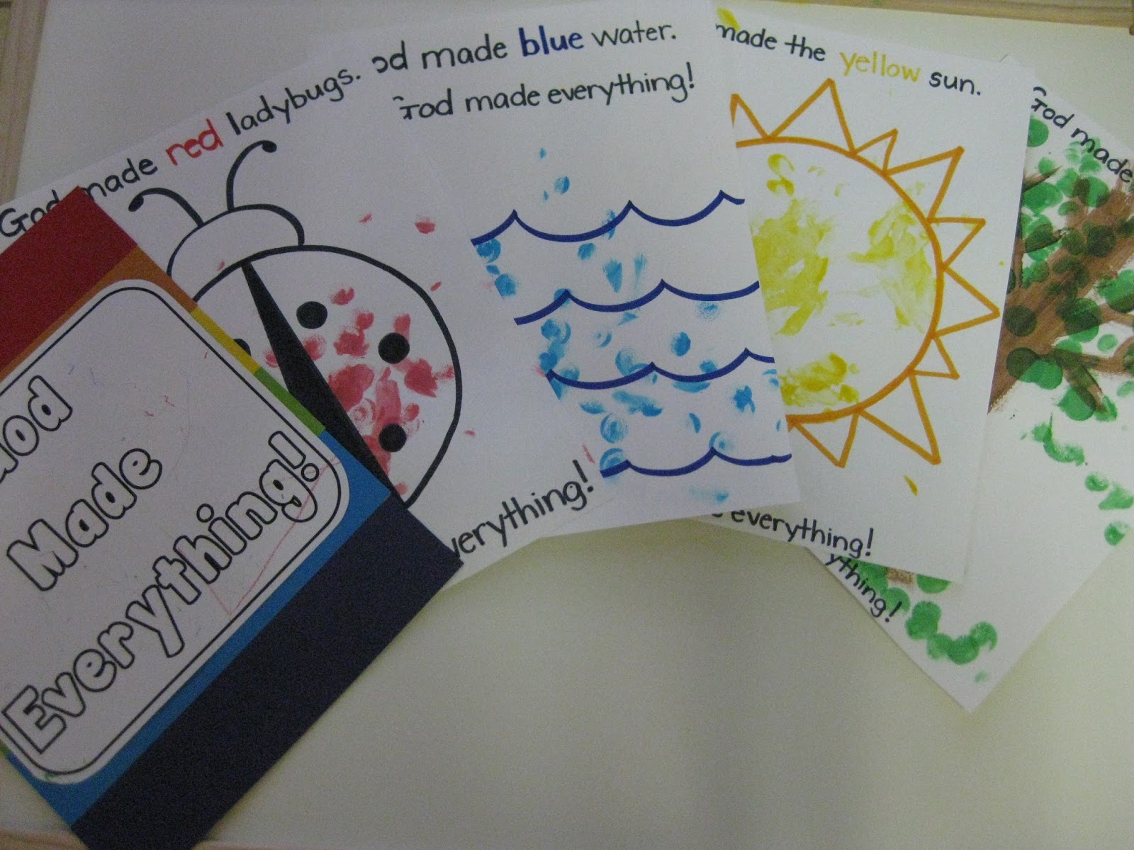 Teacher Turned Momma: God Made Everything! Color Book