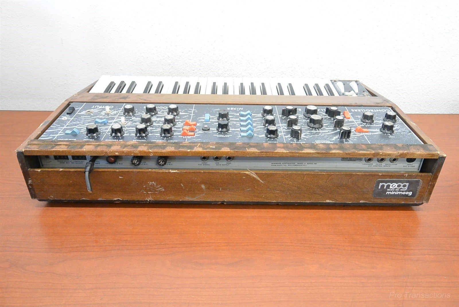 MATRIXSYNTH: Vintage Moog Minimoog D Synthesizer SN 4453