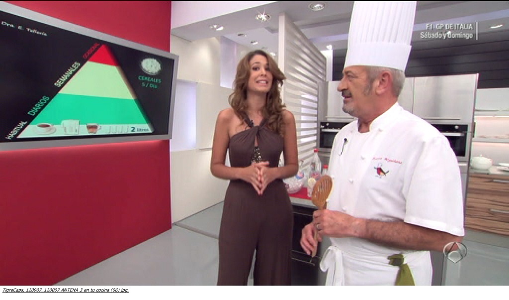 El Baúl de las Famosas: Ainhoa Sanchez ''en tu cocina'' 7/09