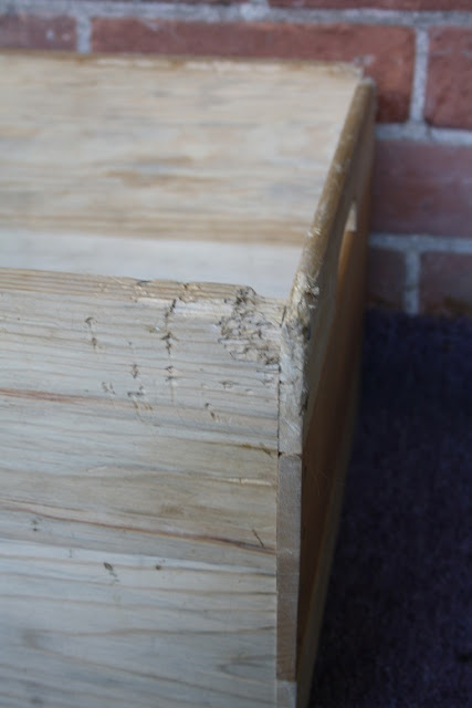 Ashley's Thrifty Living: Baby DIY #4 - A cute little toy box