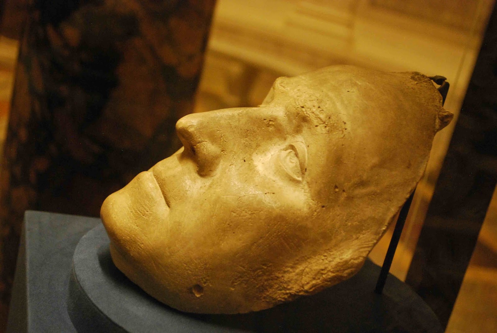 ARTS&FOOD®™: George Washington's Life Mask (cast) at the Morgan Library ...
