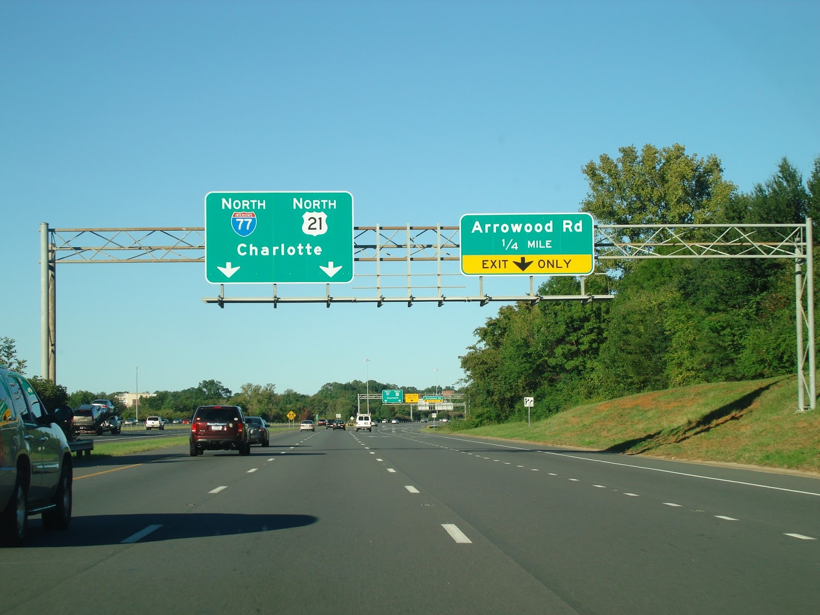Luke's Signs: Interstate 77 - Charlotte, North Carolina