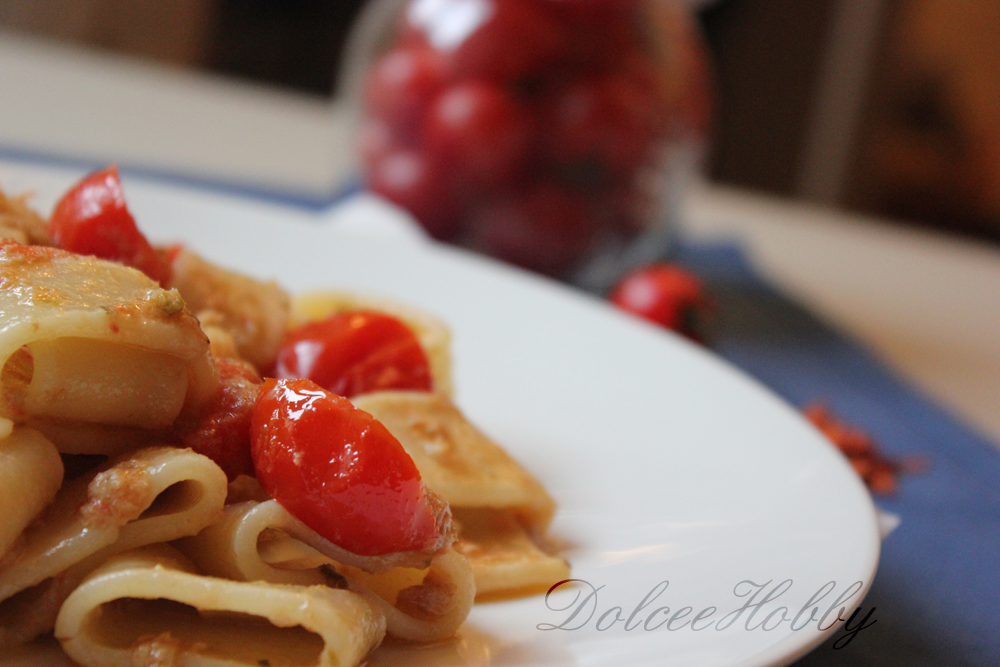 DolceeHobby ♥: Pasta con patè di ricciola