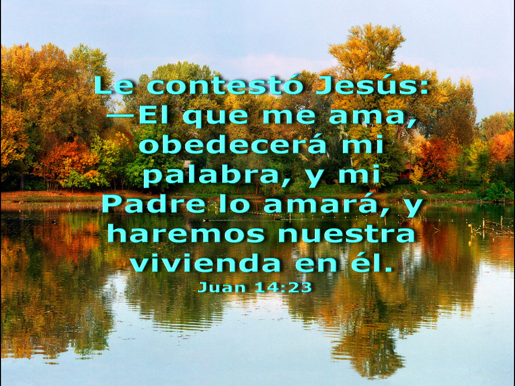 Biblia, paisajes y maravillas: Juan 14:23