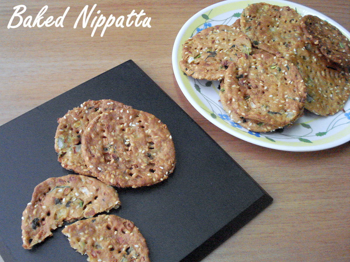 Palakkad Chamayal: Baked Nippattu