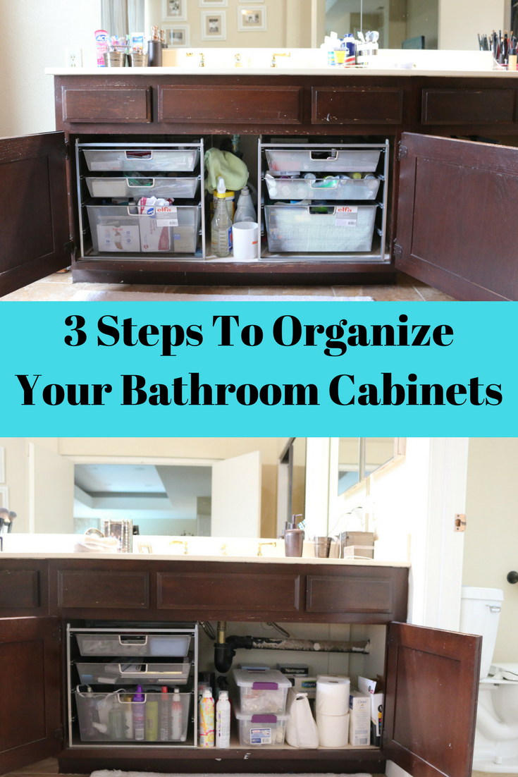 3 Steps How To Organize Your Bathroom