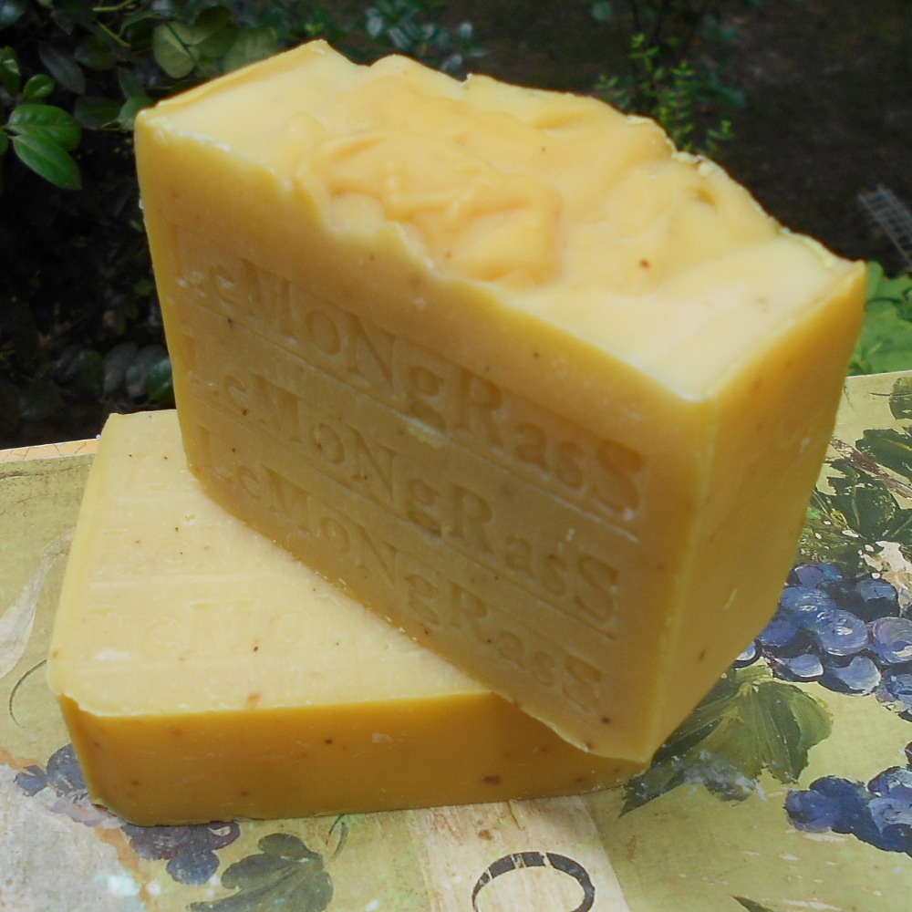 Handmade Organic Soap Blog: Lemongrass Soap Bestseller Soap Bar on ...