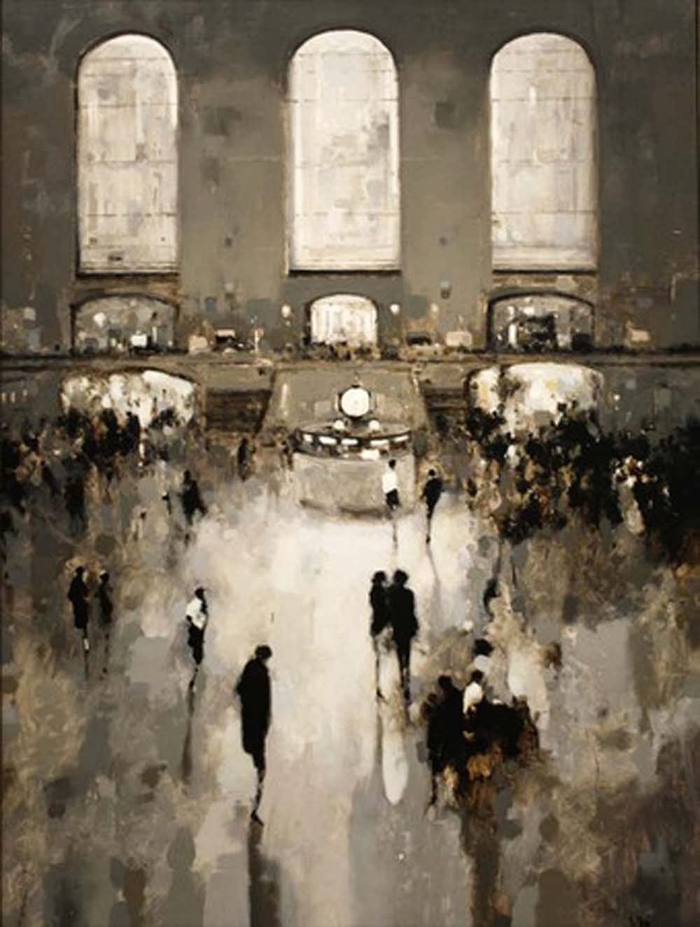 Geoffrey Johnson ~ Abstract Impressionism painter | Tutt'Art@ | Pittura ...