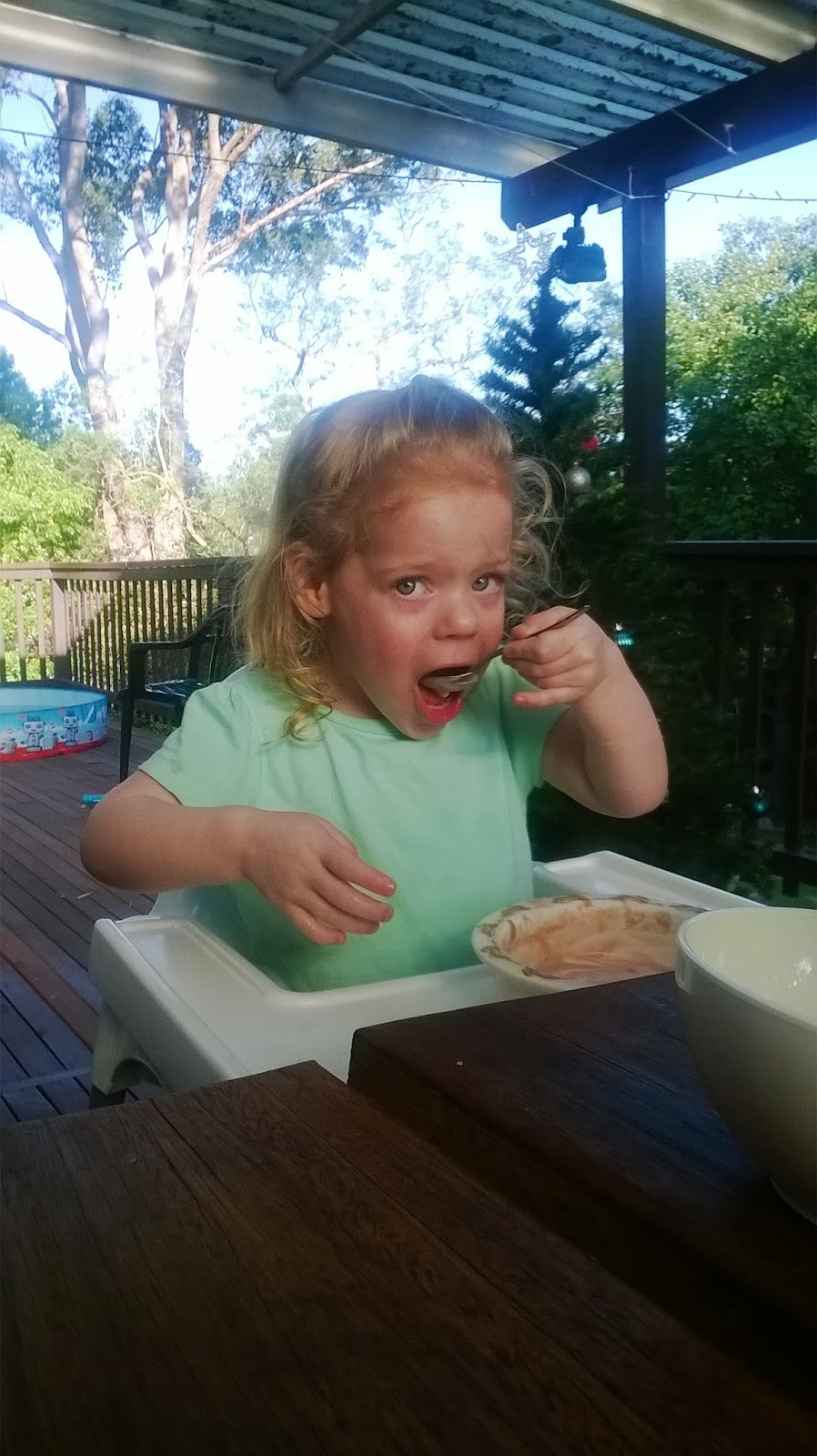 Zoe Hope: Zoe is 3 today