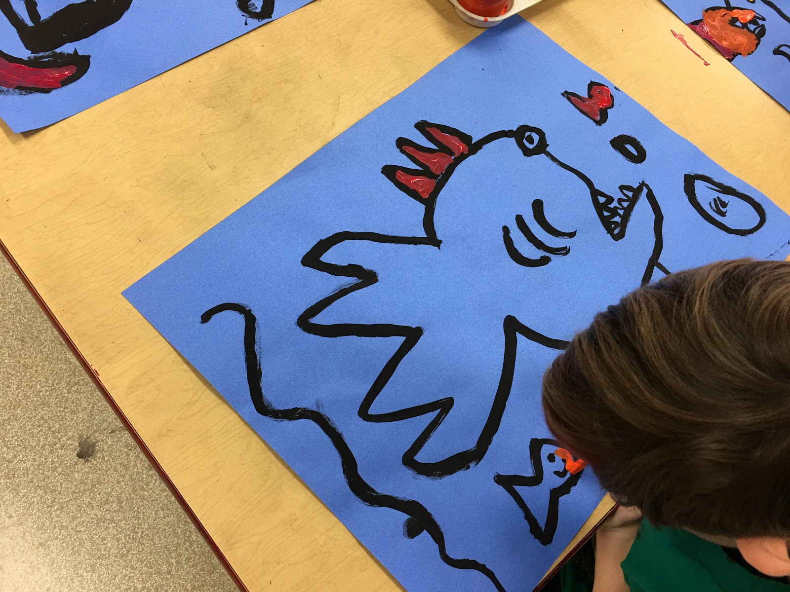 Paintbrush Rocket: 2nd Grade - Hooray for Fish!