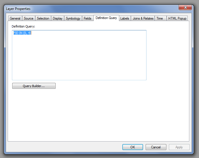 Map Ramblings Of A Gis Professional Arcmap Tool Selection To Sql Query