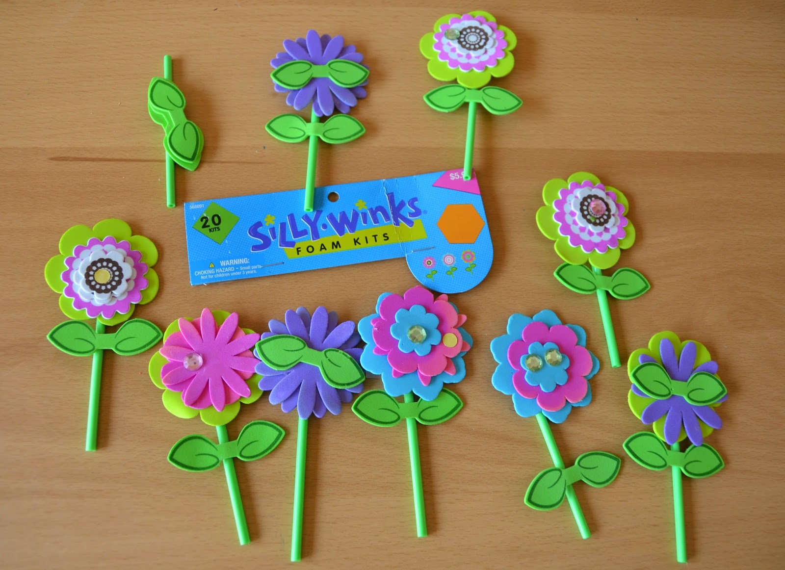Crafts of the Phoenix: Silly Winks Foam Kits