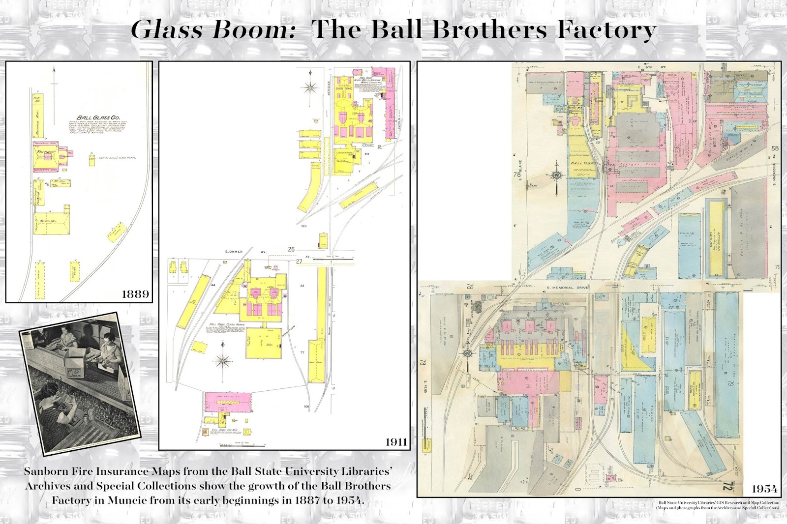GIS Research and Map Collection: New Exhibit at Ball State University ...