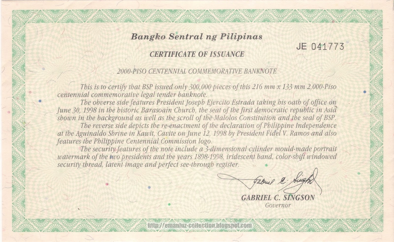 Banknote of the Philippines | 1998 2000-Piso Centennial Commemorative ...