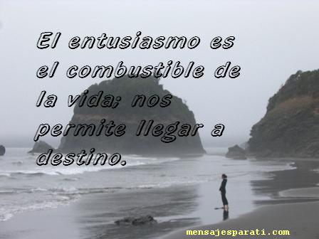 OASIS : Reflexiones y Pensamientos Positivos: Manifiesta entusiasmo.