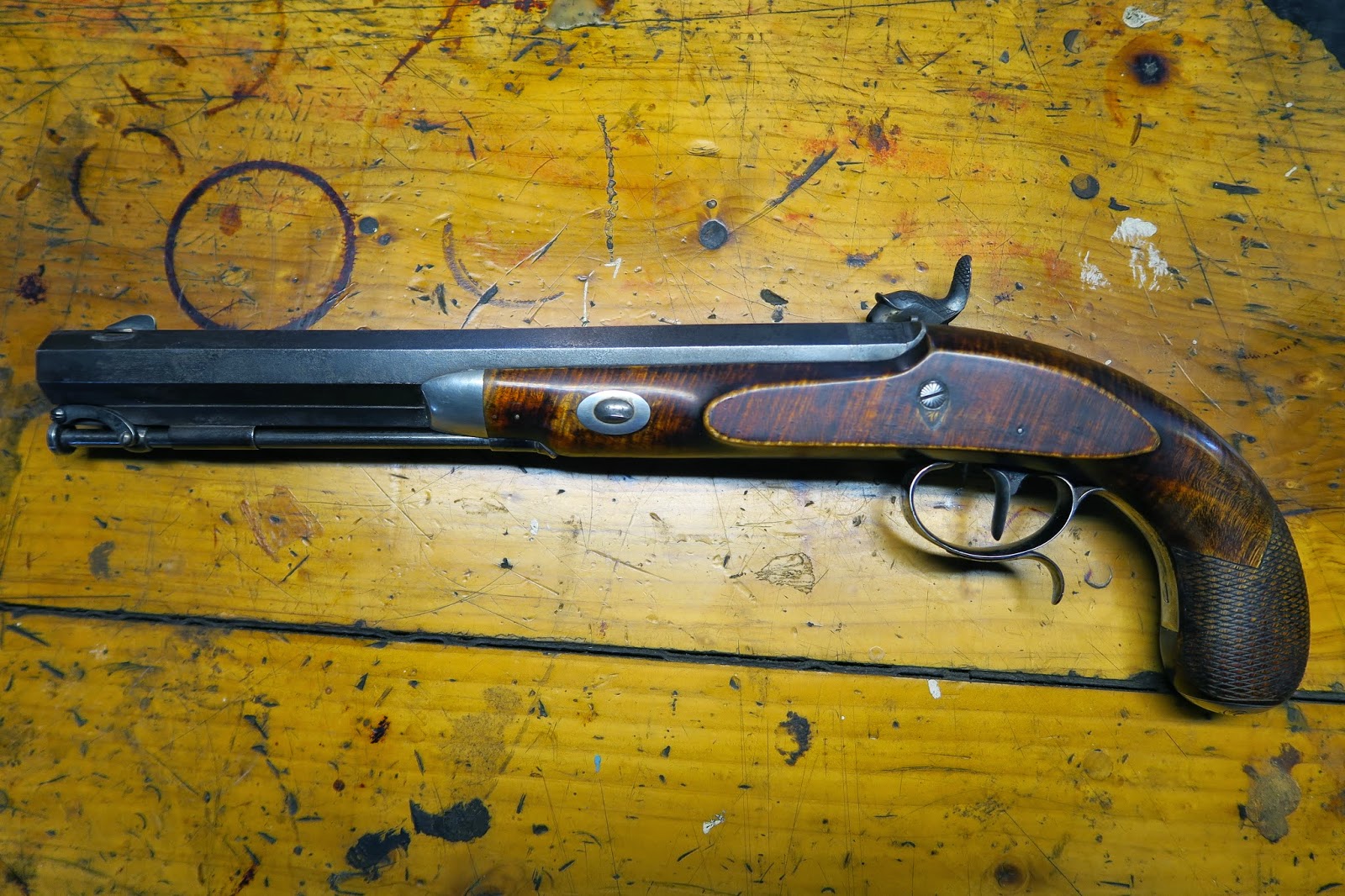 Judson Brennan: Alaskan Longrifle Artisan: THE HAWKEN PISTOL finished ...