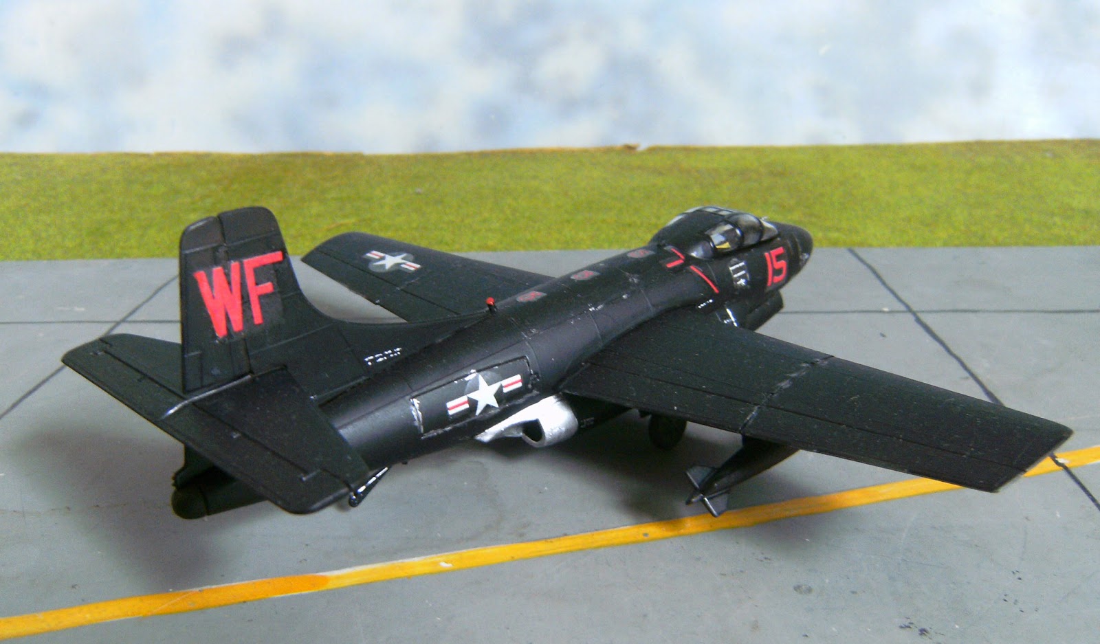 Happyscale-Modellbau: Douglas F3D Skyknight - Matchbox 1/72