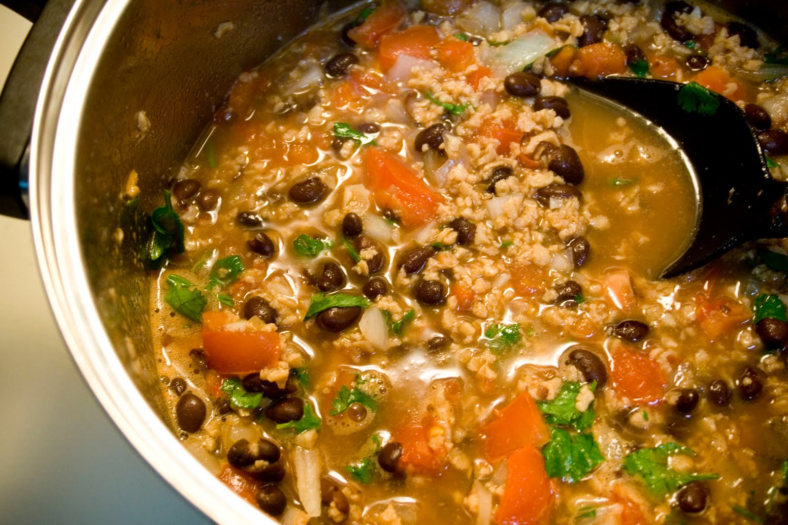 Meaty-ish: Beef Chili with Bob's Red Mill TVP