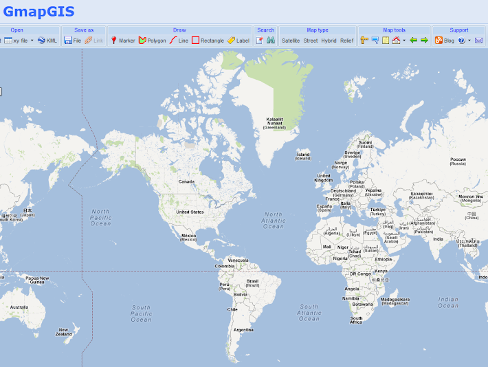 Crea y aprende con Laura: GmapsGIS. Personalizar tus mapas de Google Maps