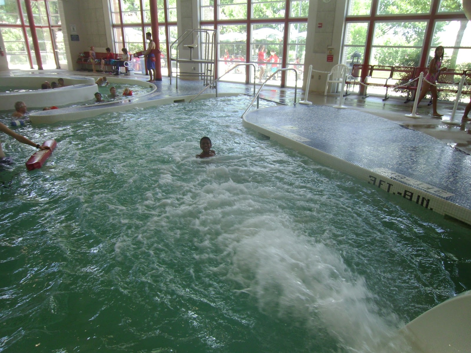 The Big Texas Hill Family: Field trip to The Allen Natatorium with the ...