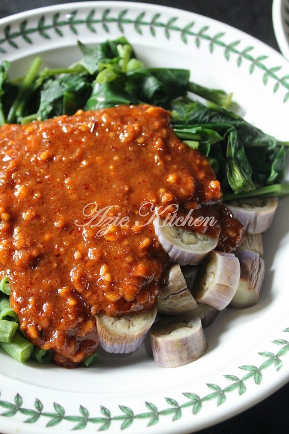 Sayur Pecal Kegemaran Saya - Azie Kitchen