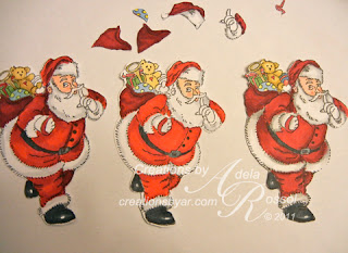 Creations by AR: Secret Santa - Layering Tutorial