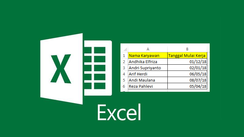 Mengubah Format Penulisan Tanggal Microsoft Excel - Warung Internet