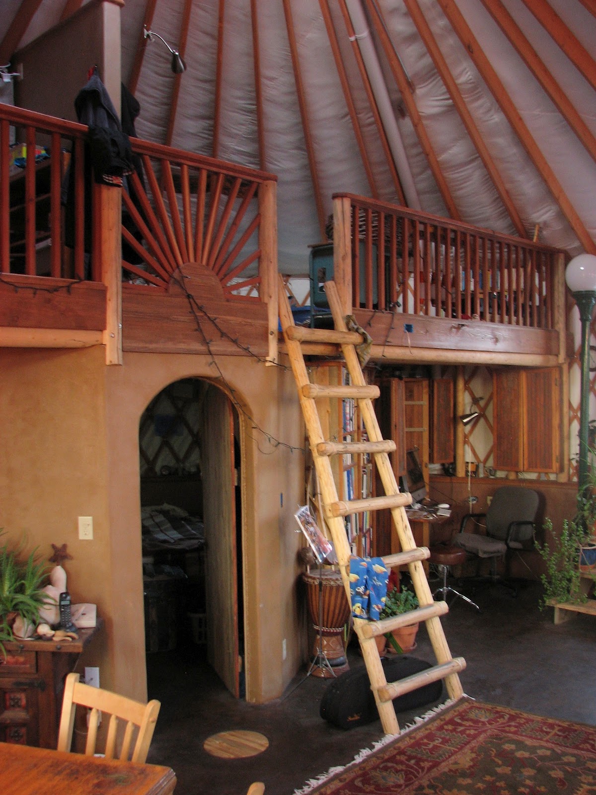 Living The Vida YURTa! on Pinterest | Yurts, Yurt Loft and Loft