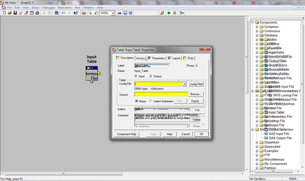 Ab Initio Components: 2014