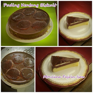 Nyak Ina Kitchen: PUDING KENTANG BISKUIT