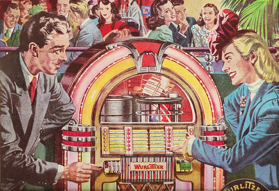 LOST IN THE 50's: JUKE-BOXES ...